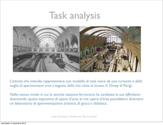 Modello di task - Irene Chiarolanza | PPT