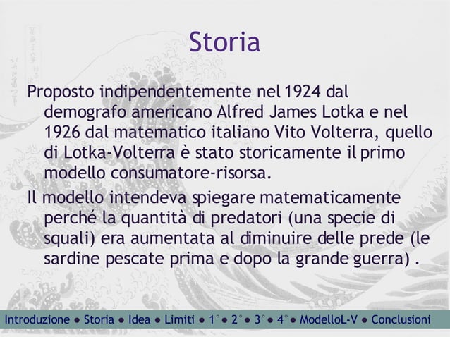 Modello preda predatore di Lotka Volterra | PPT