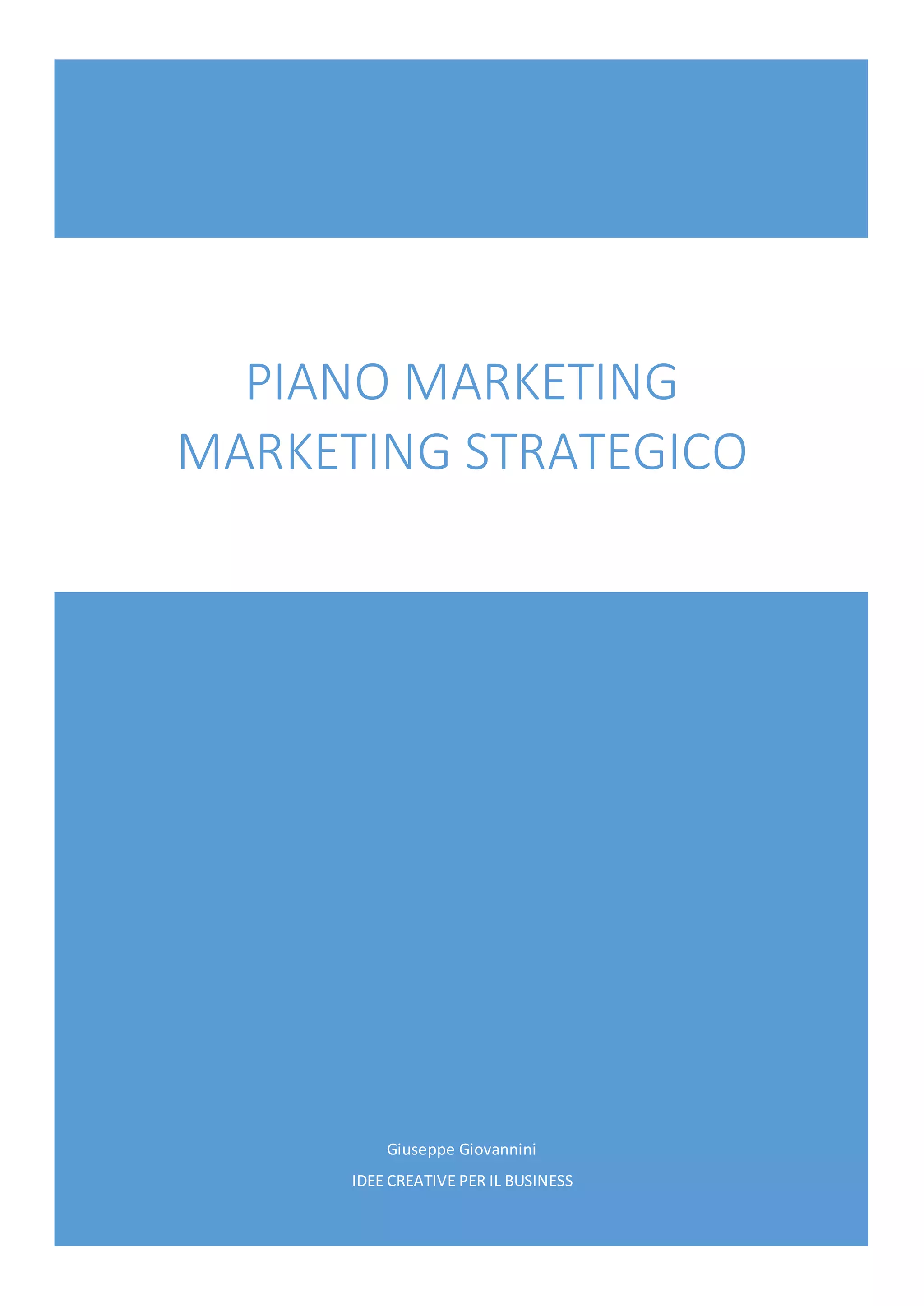 Modello STP per startup - Corso Marketing | PDF