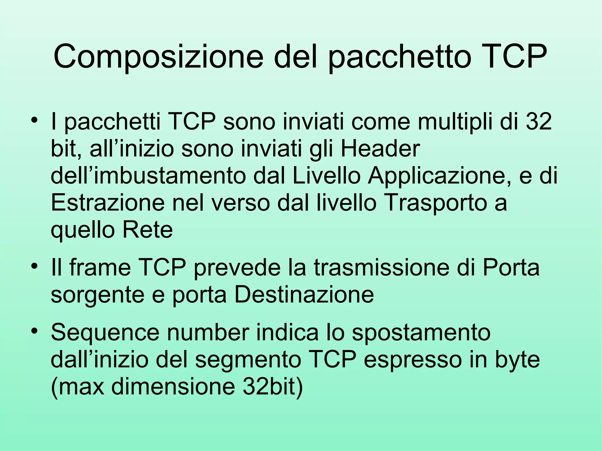 Modello TCP/IP | PPT