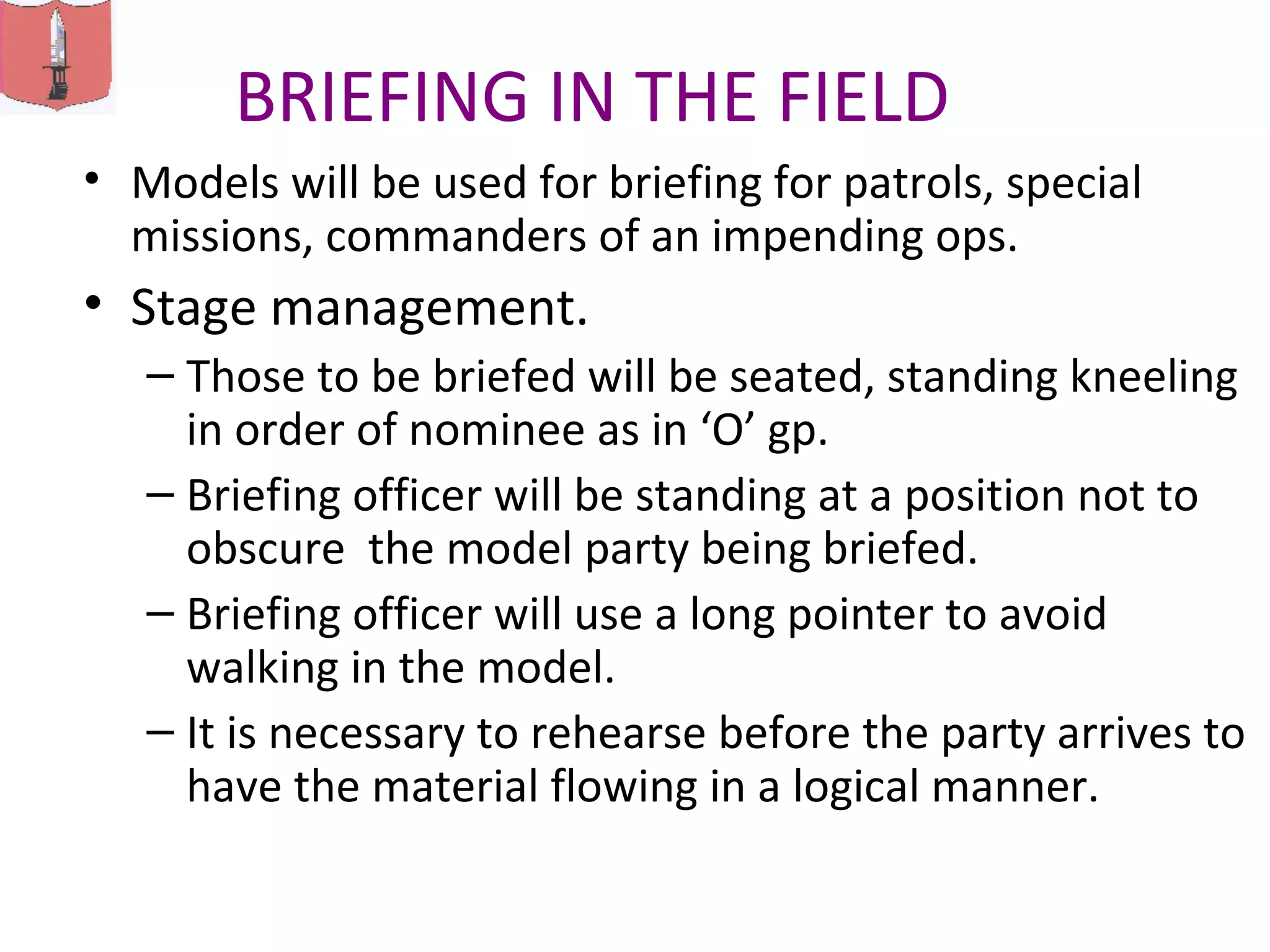 Model making and briefing | PPT