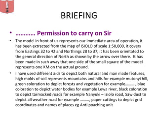 Model making and briefing | PPT