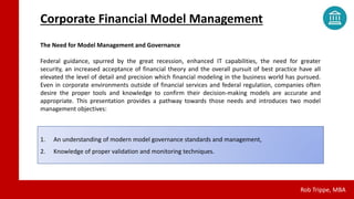 Model Management for FP&A | PPT