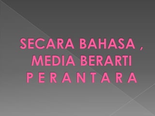 Model media audio visual | PPTX