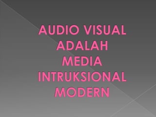 Model media audio visual | PPTX