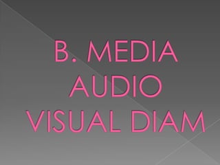 Model media audio visual | PPTX