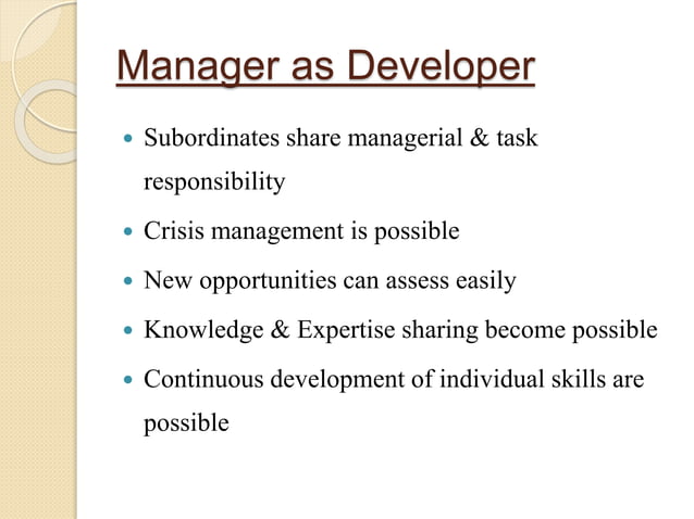 Model & method of managerial job | PPTX | Business | Business and Finance