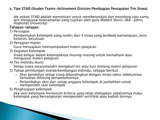 Model –model pembelajaran | PPTX