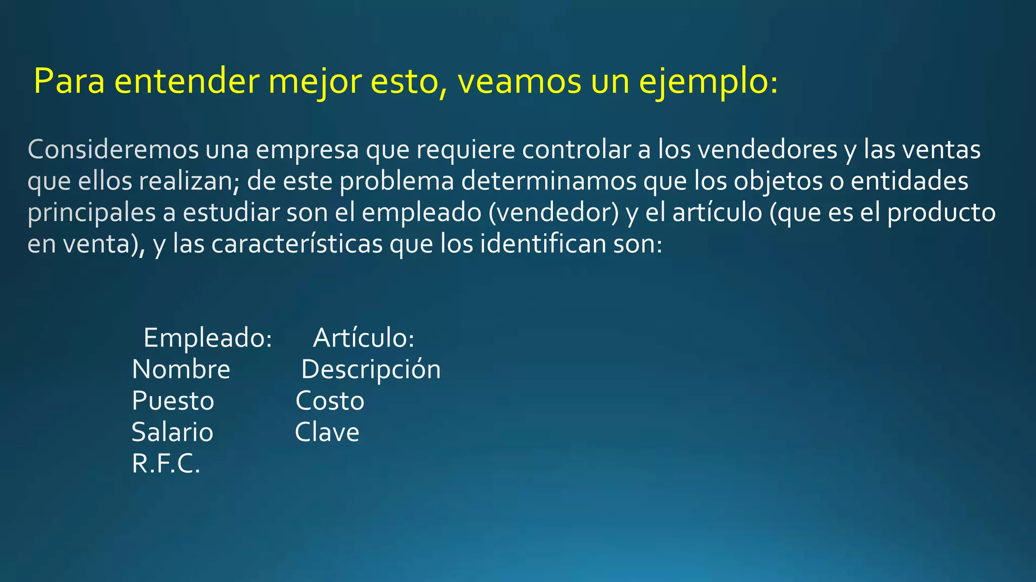 Modelo De Datos Ppt