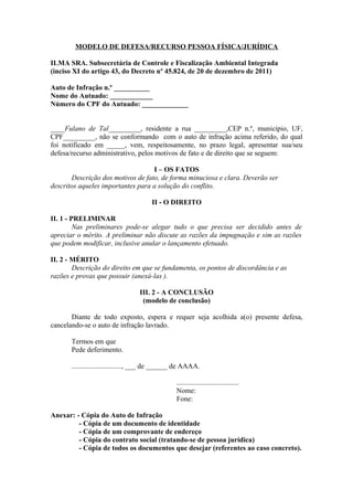 Modelo de-defesa | PDF