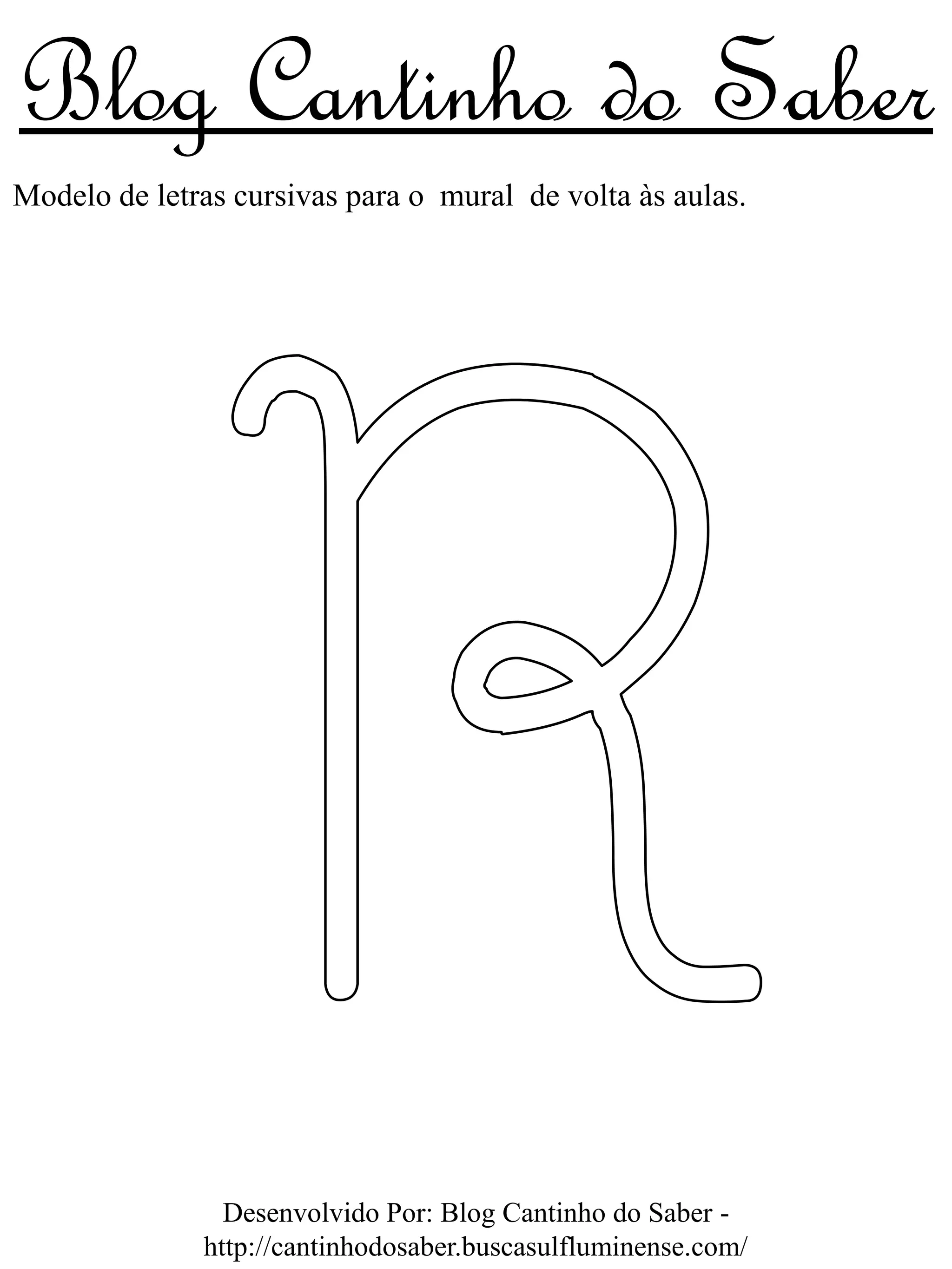 Modelo de-letras-do-alfabeto-maiúsculas-e-minúsculas-em-letra-cursiva ...