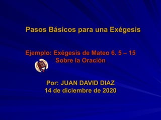modelo-exegesis ejemplo sencillo y practico | PPT