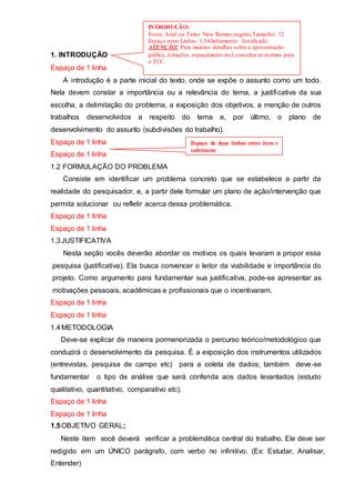 Modelo de TCC nas normas da ABNT | DOC