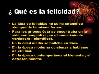 La felicidad y los medios de comunicación. | PPT