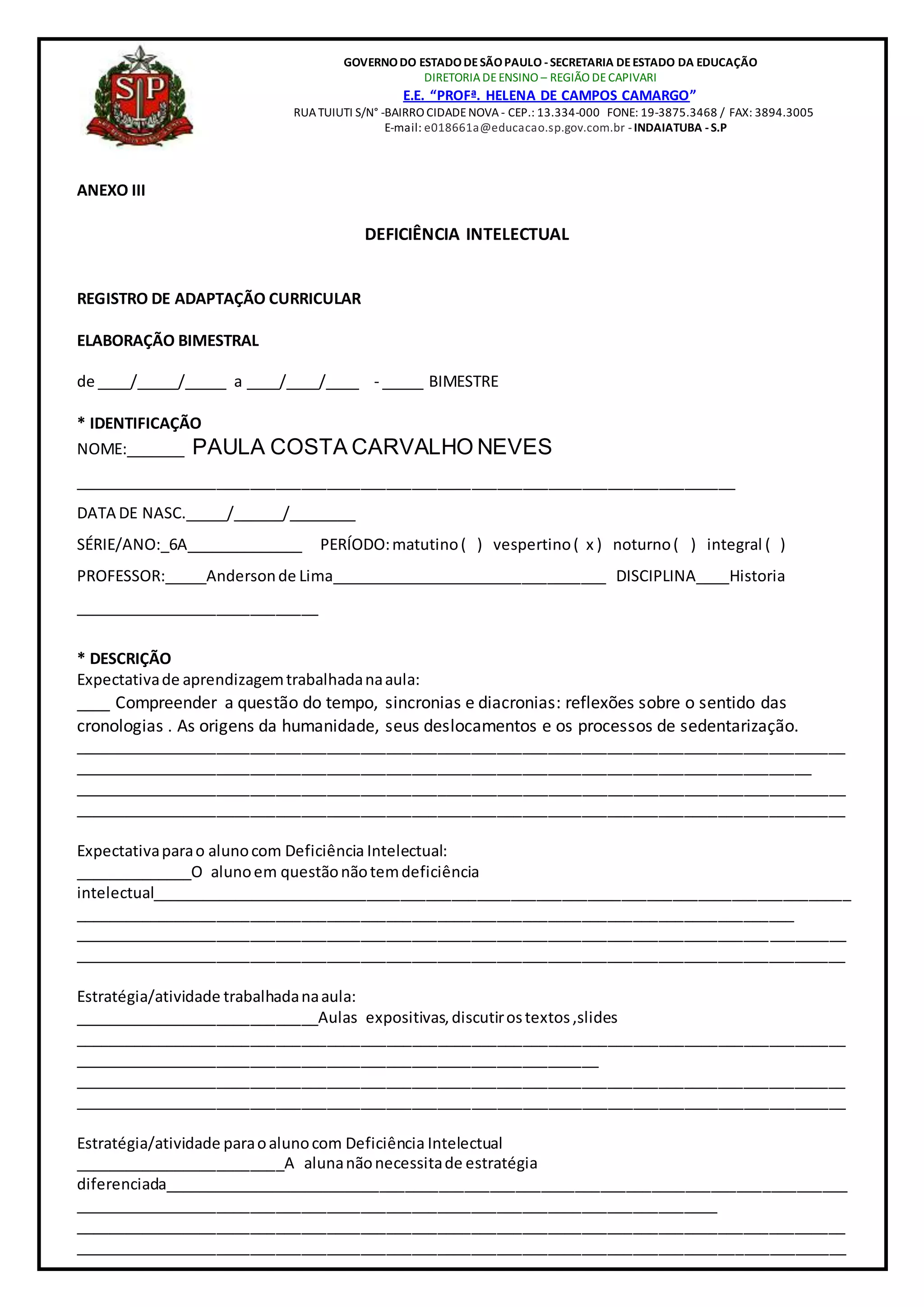 Modelo anexo iii 2019 (1) sem preenchimento | DOC