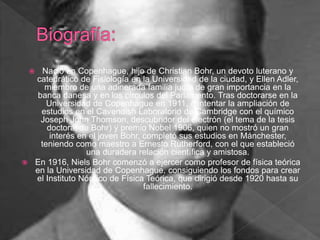 Modelo atómico de bohr | PPTX