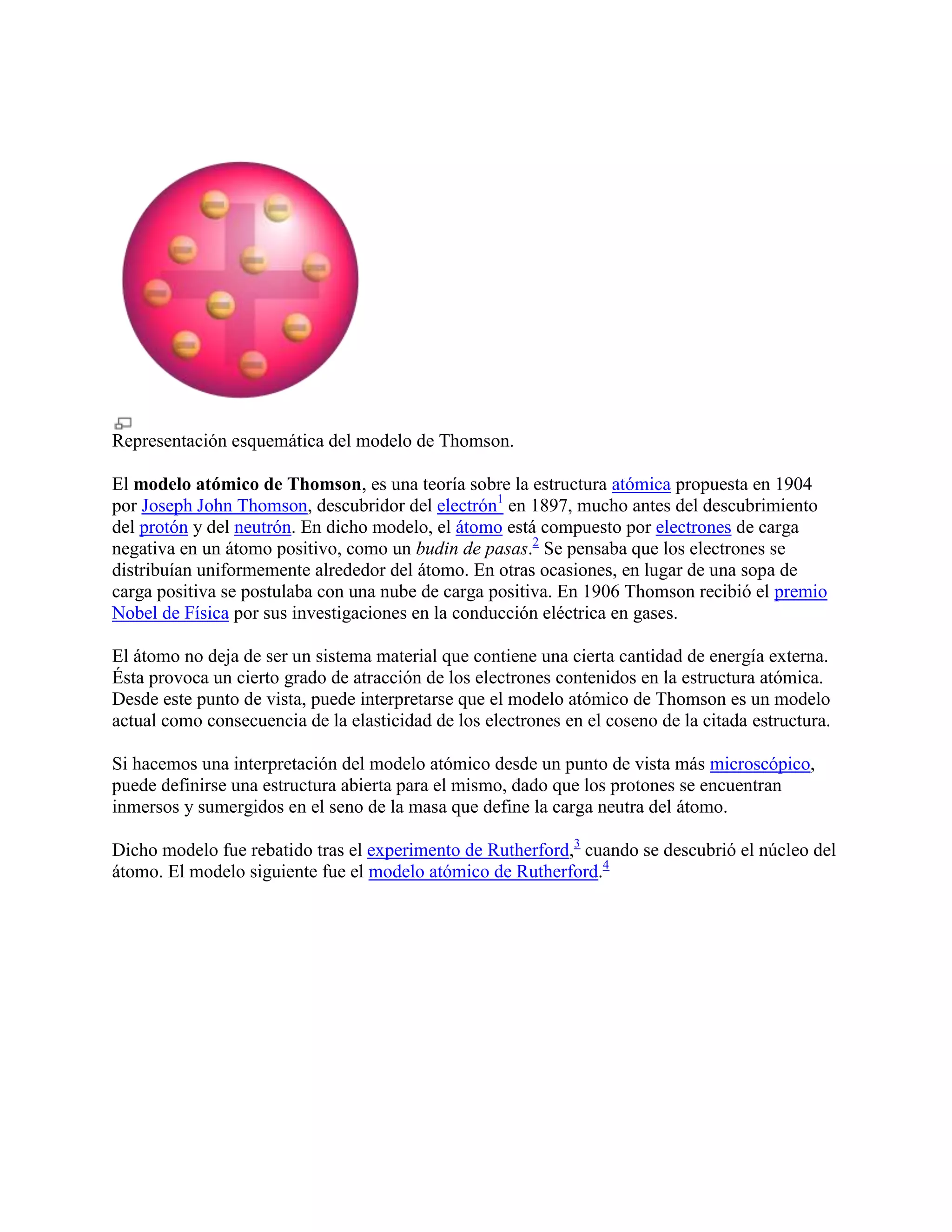 Modelo atómico de dalton | PDF