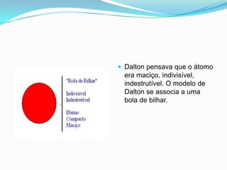 Modelo atômico de dalton | PPTX