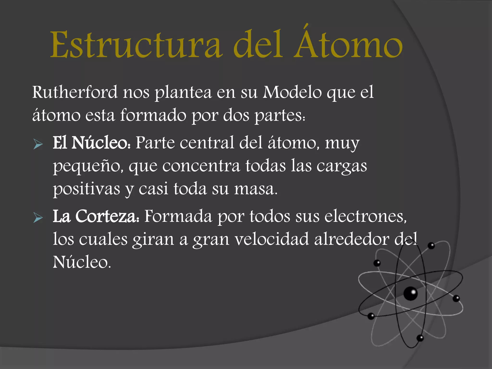 Modelo Atómico de Rutherford | PPTX