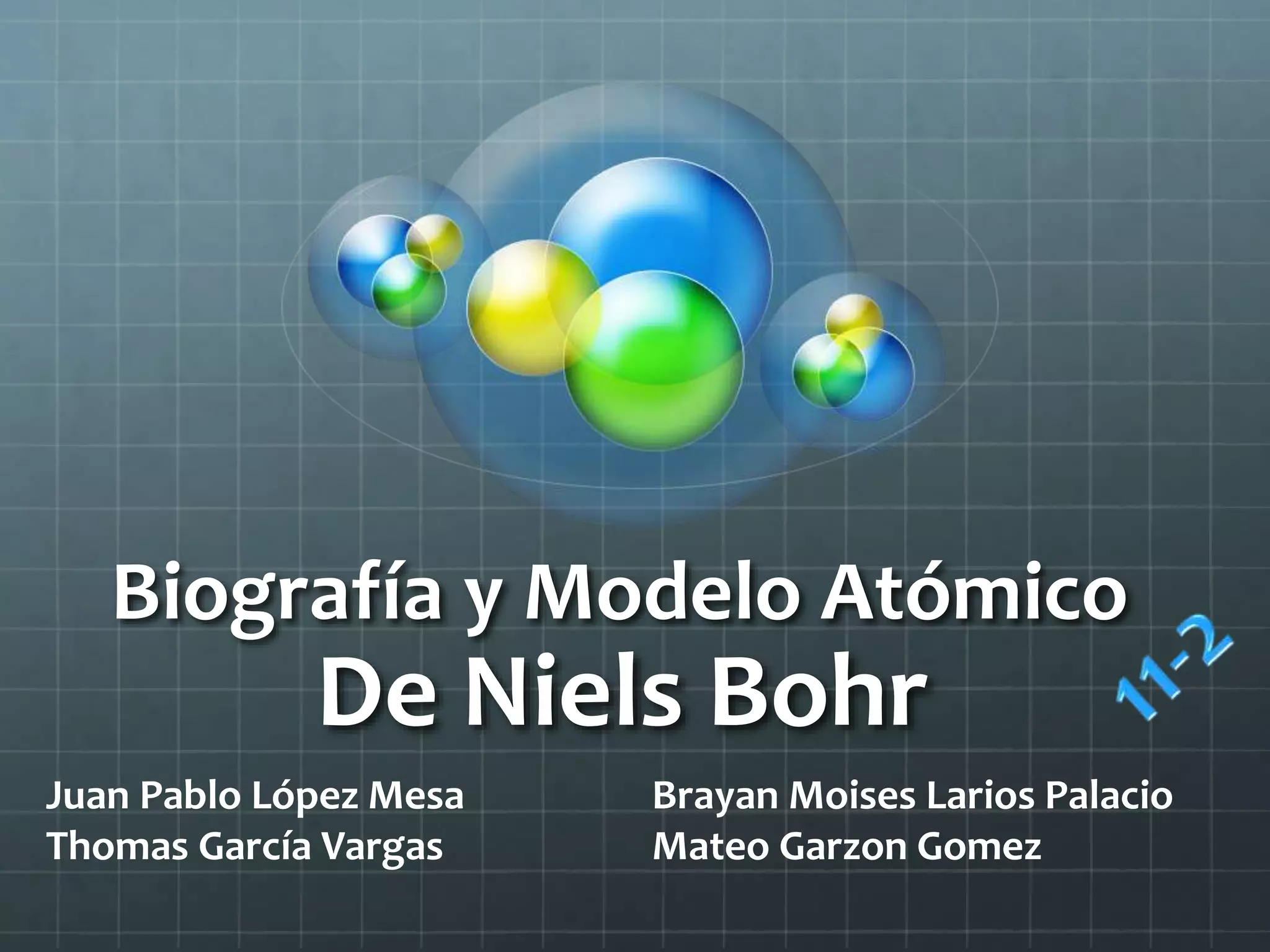 Modelo atomico de bohr | PPTX