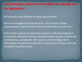 Modelo cascada | PPTX