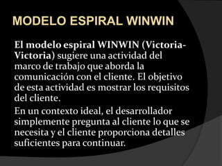 Modelo Cascada y Espiral | PPTX