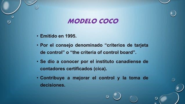 Modelo coco | PPTX