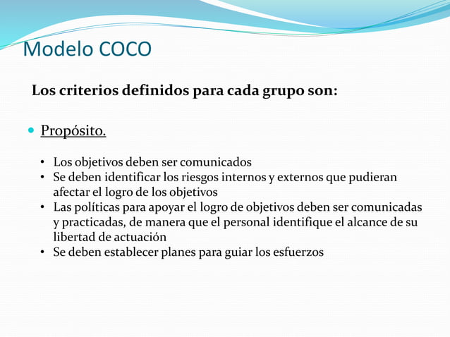 Modelo coco | PPTX