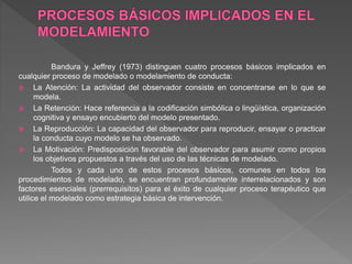 Modelo cognitivo conductual | PPTX