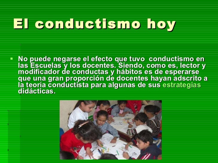 Modelo conductista del aprendizaje (2)