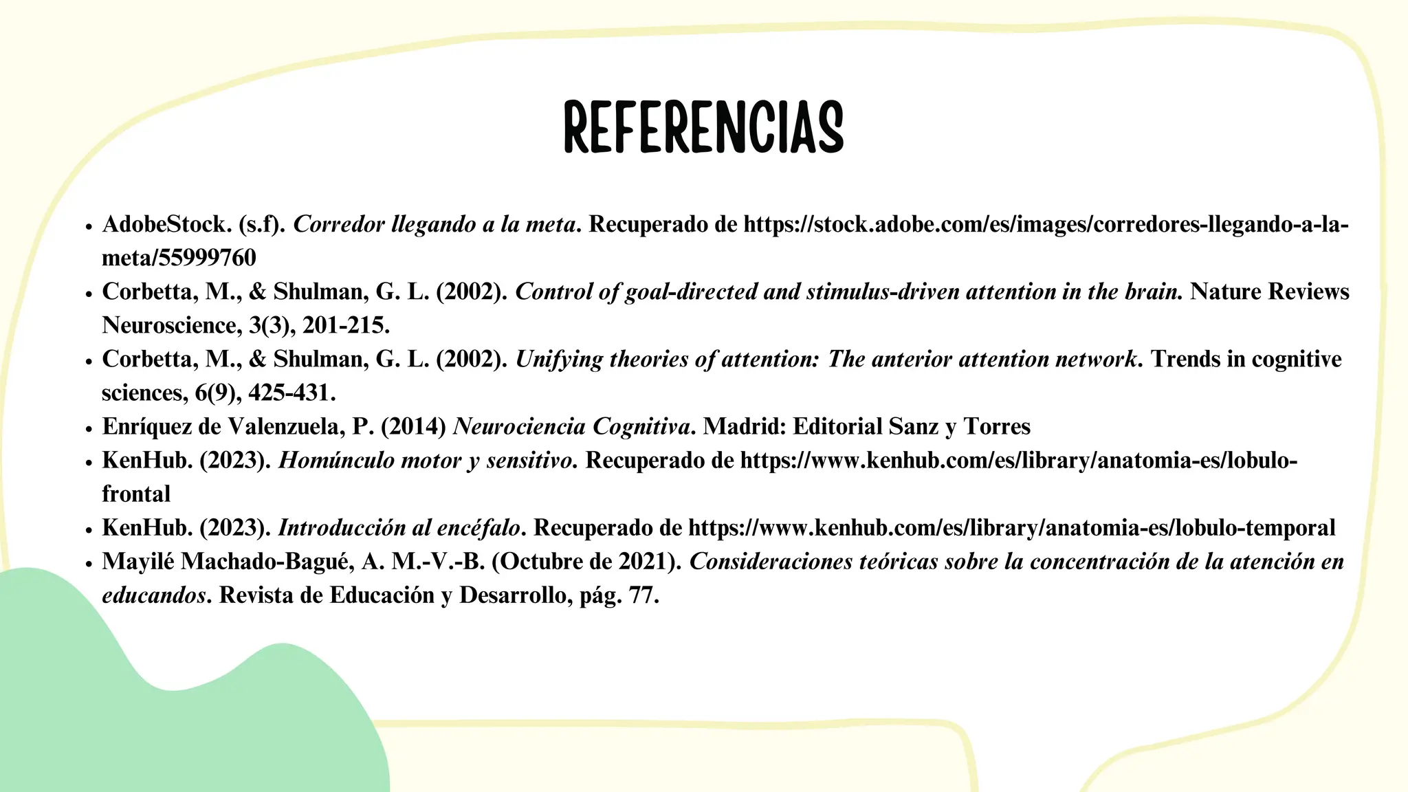 Modelo Corbetta y Shulman es muy buena s | PDF | Brain and Nervous ...