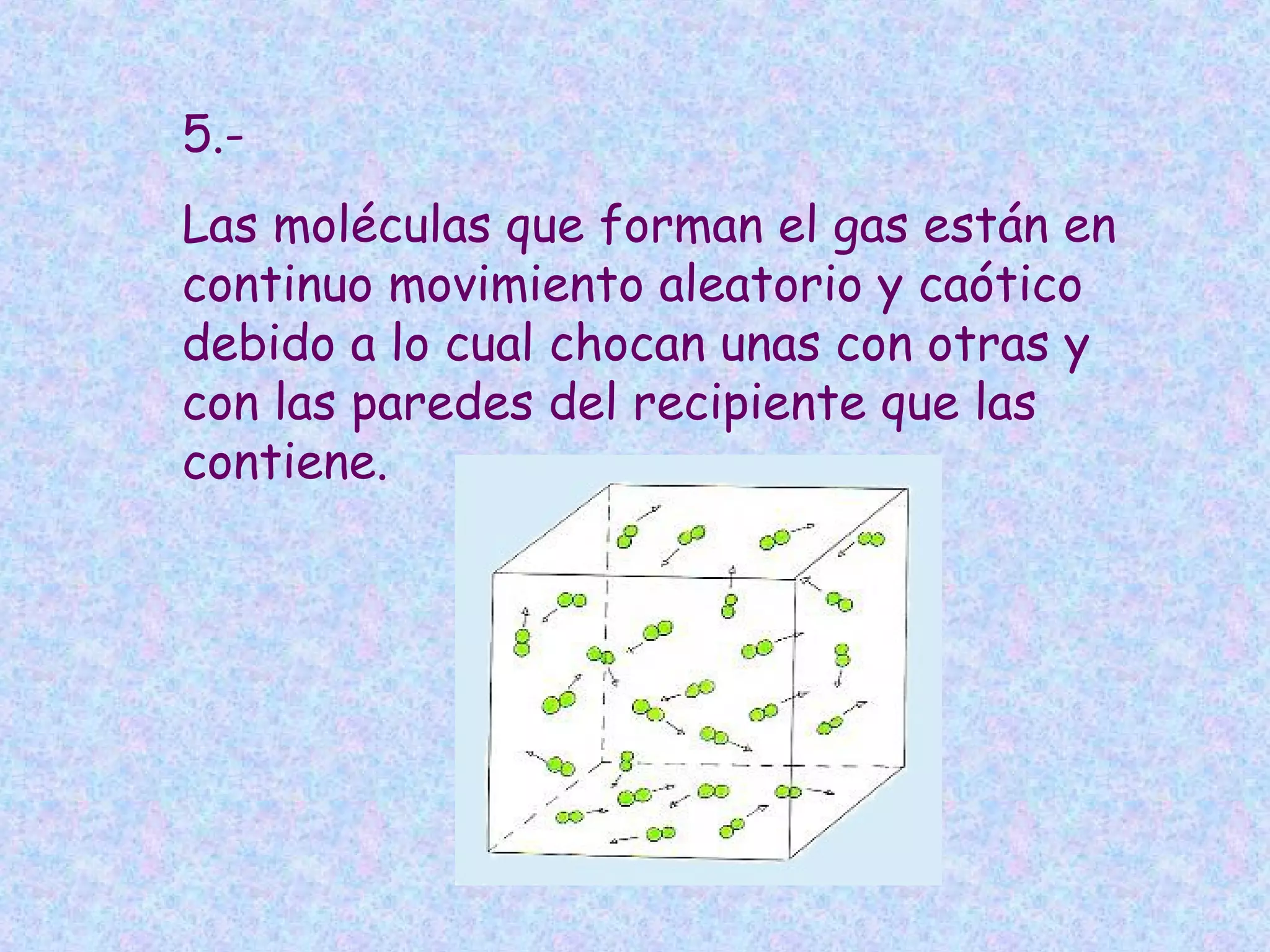 Modelo corpuscular de los gases | PPS