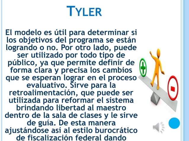 Modelo curricular de ralph tyler | PPTX