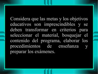 Modelo curricular de Ralp W. Tyler | PPT