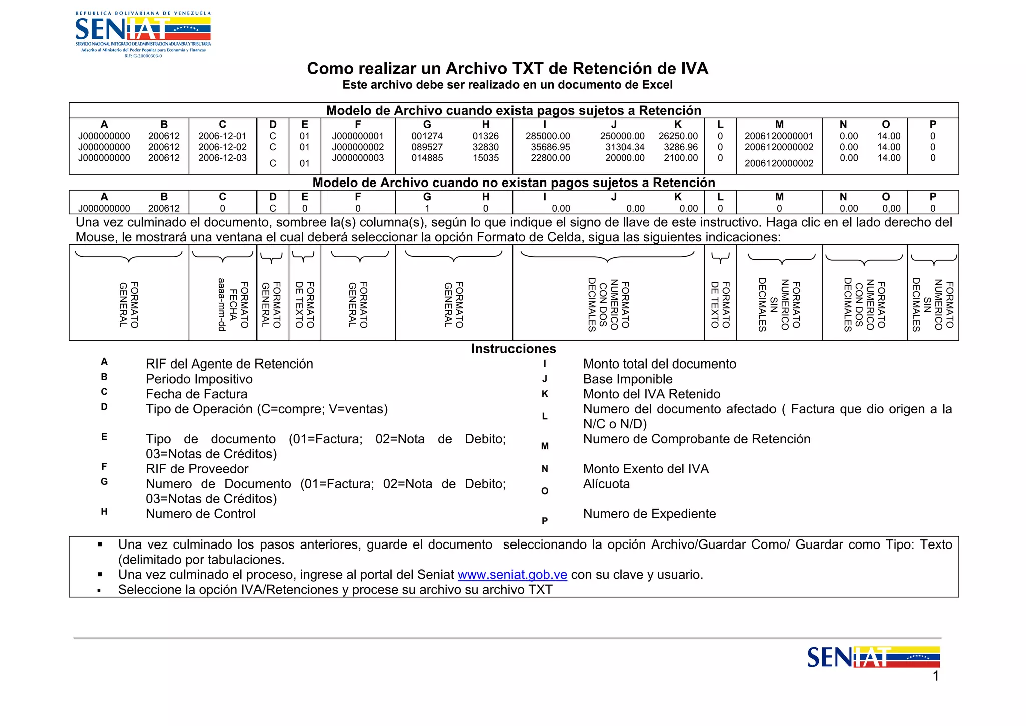 Modelo de archivo txt | PDF