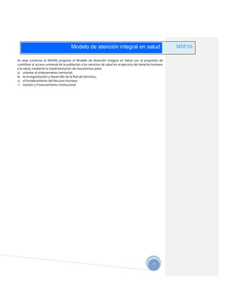 Modelo de atencion_mpas | PDF