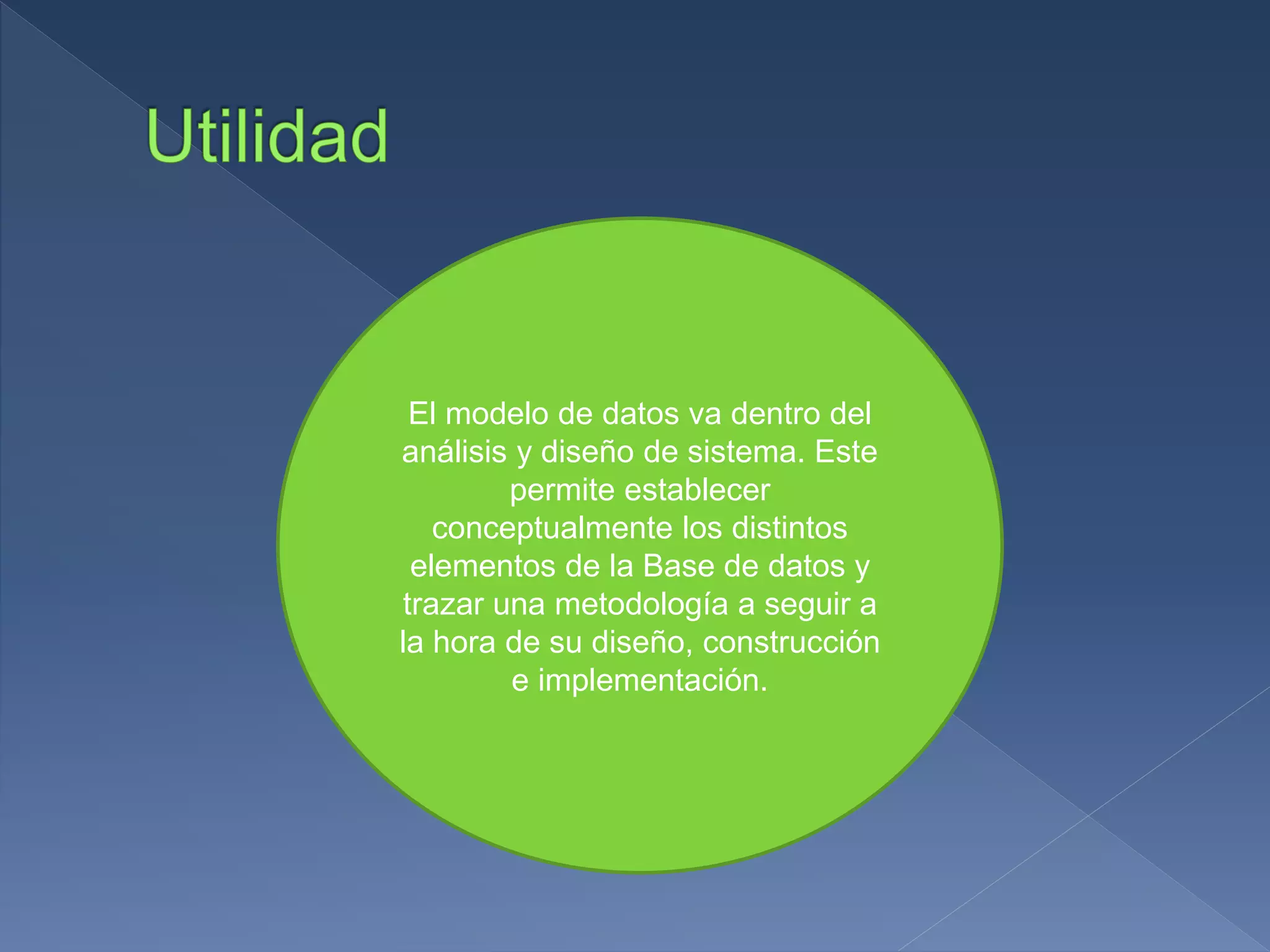 Modelo de bases de datos | PPTX