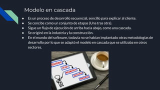 Modelo de cascada | PDF
