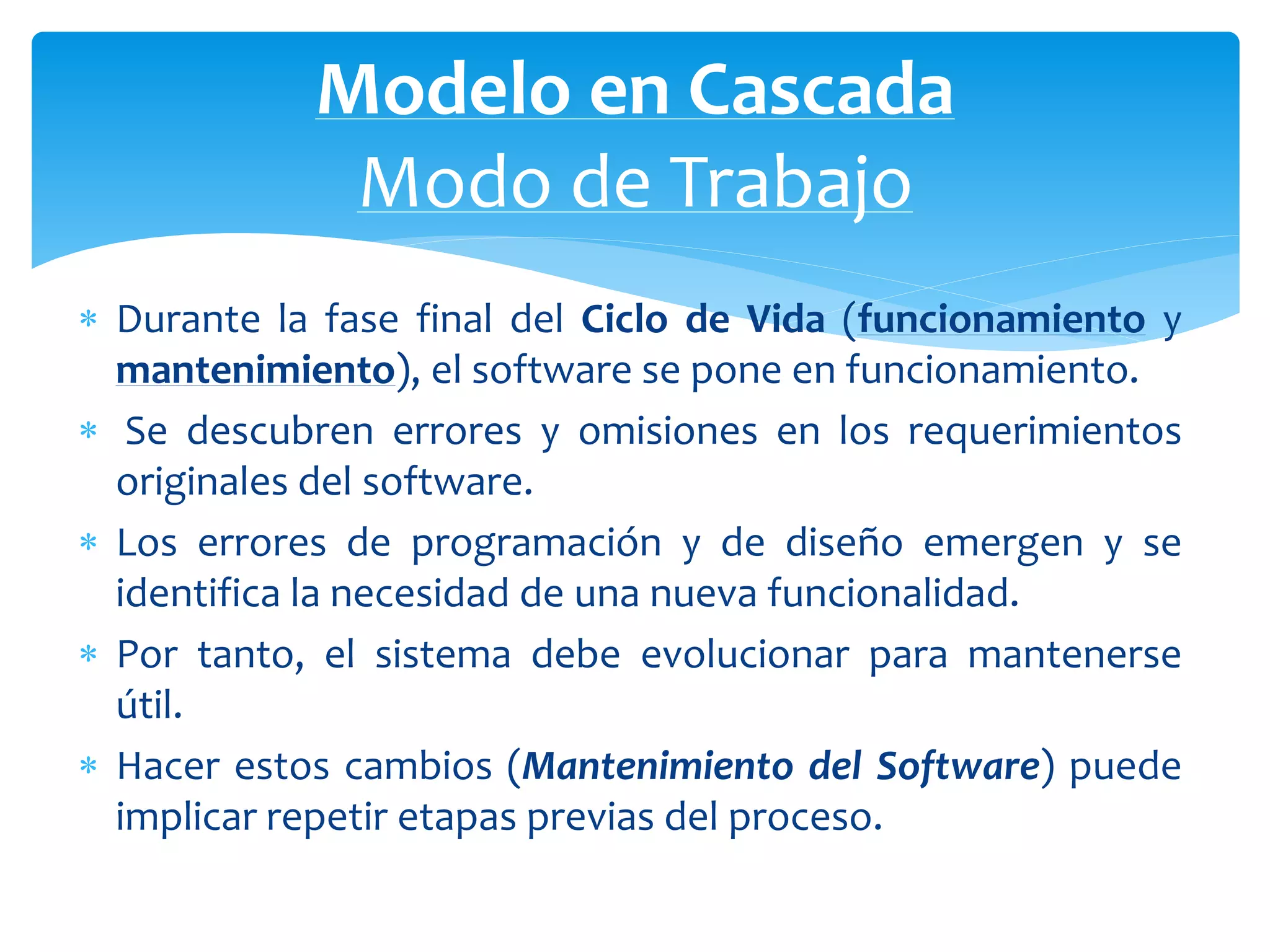 Modelo de cascada para desarrollar sistemas de información.ppt