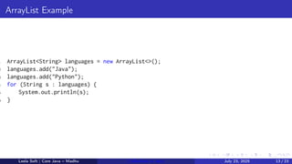 Java Collections Framework by Madhusudhan | PDF