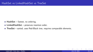 Java Collections Framework by Madhusudhan | PDF