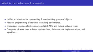 Java Collections Framework by Madhusudhan | PDF