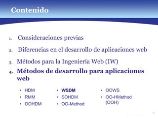 Modelos de desarrollo de aplicaciones web | PDF