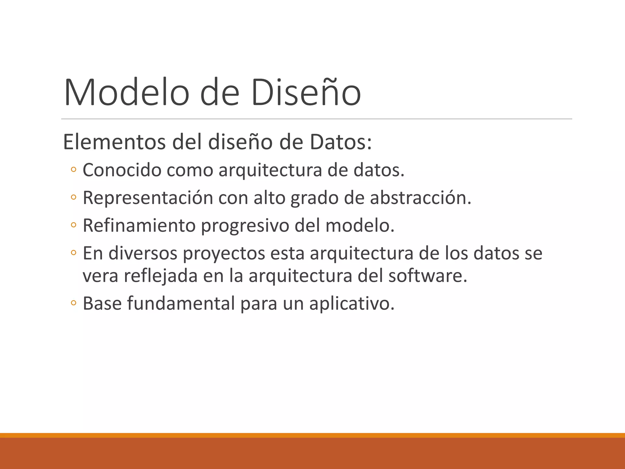 Modelo de diseño - conceptos finales | PDF