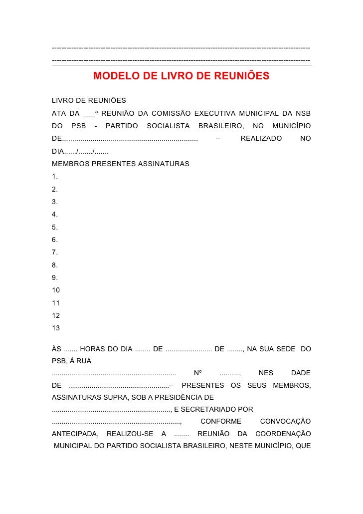 Modelo De Um Documento