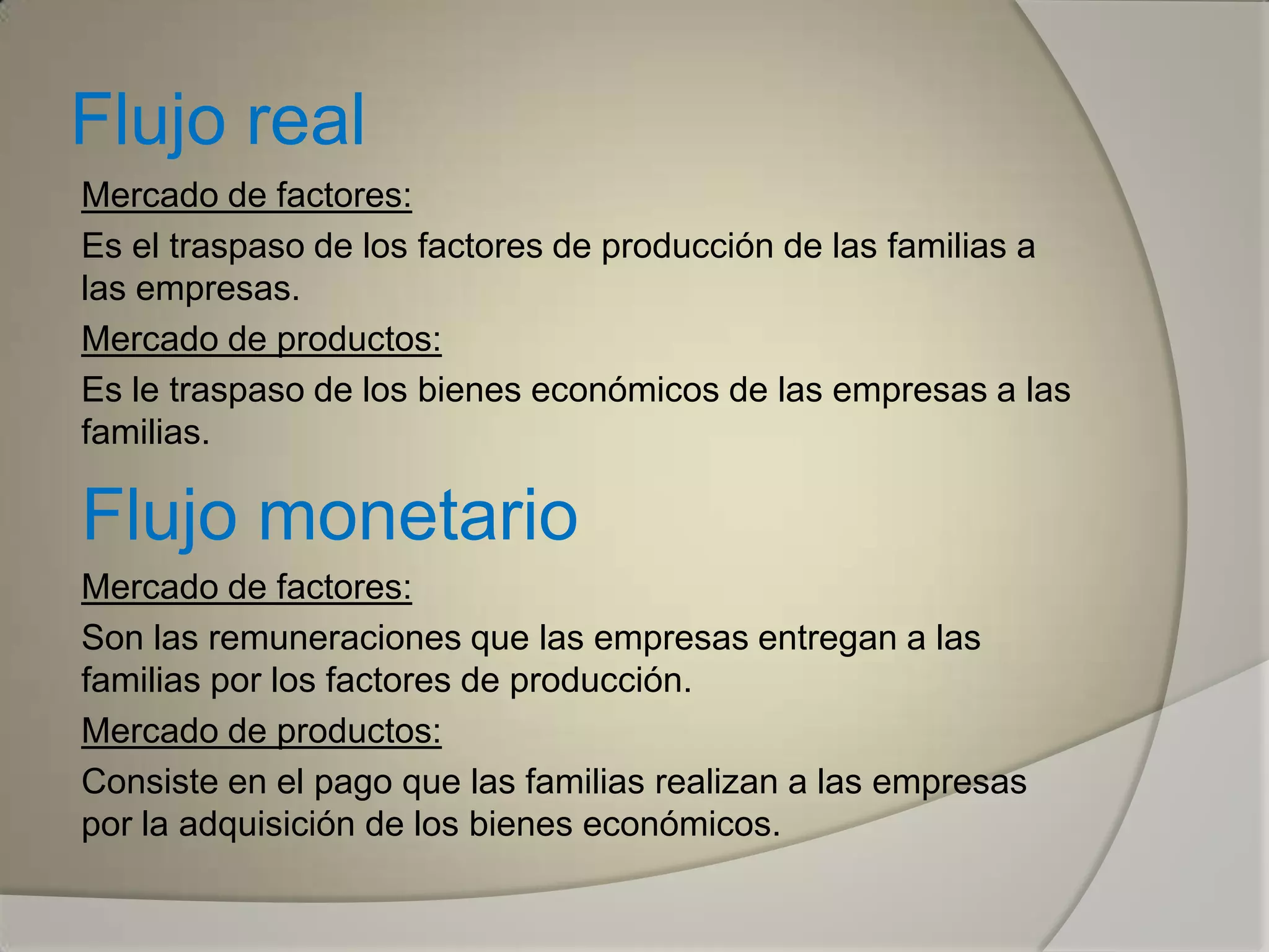 Modelo de flujo circular | PPTX