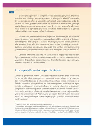 Modelo de gestion de la supervision | PDF