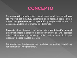 Modelo de intervención grupal | PPTX