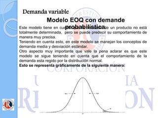 Modelo de inventarios y tipos de inventarios. | PPTX