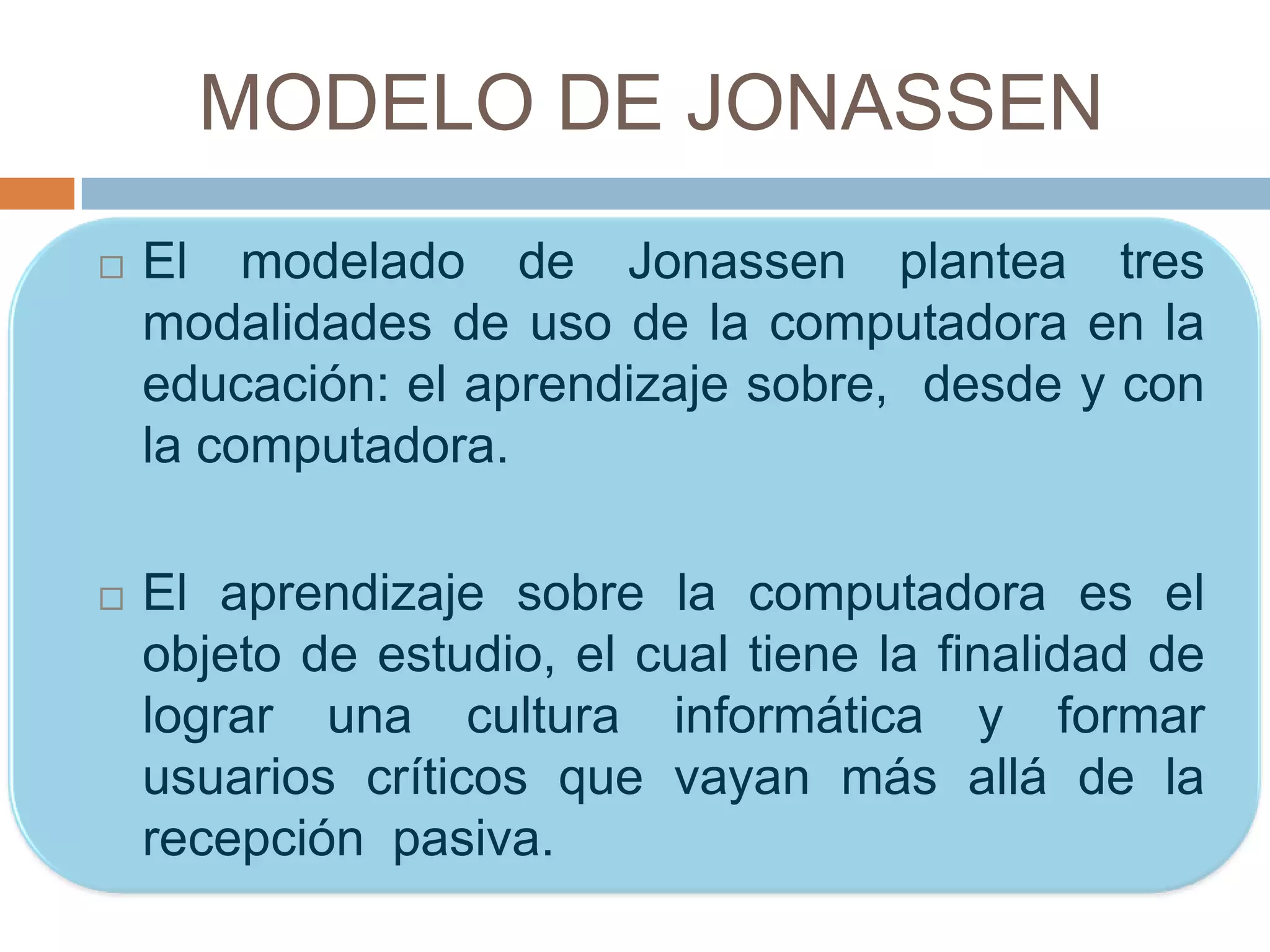Modelo De Jonassen | PPT
